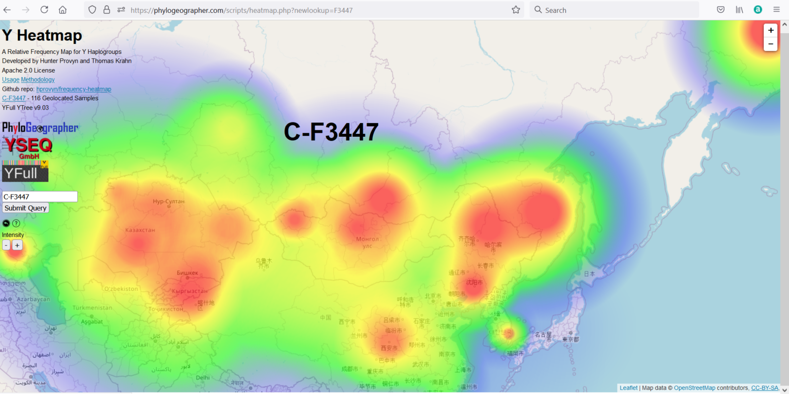 Phylogeographer updated to YFull v9.03.00 – Mygrations
