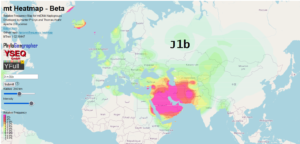 mtDNA Haplogroup J1 Relative Frequency Maps – Mygrations