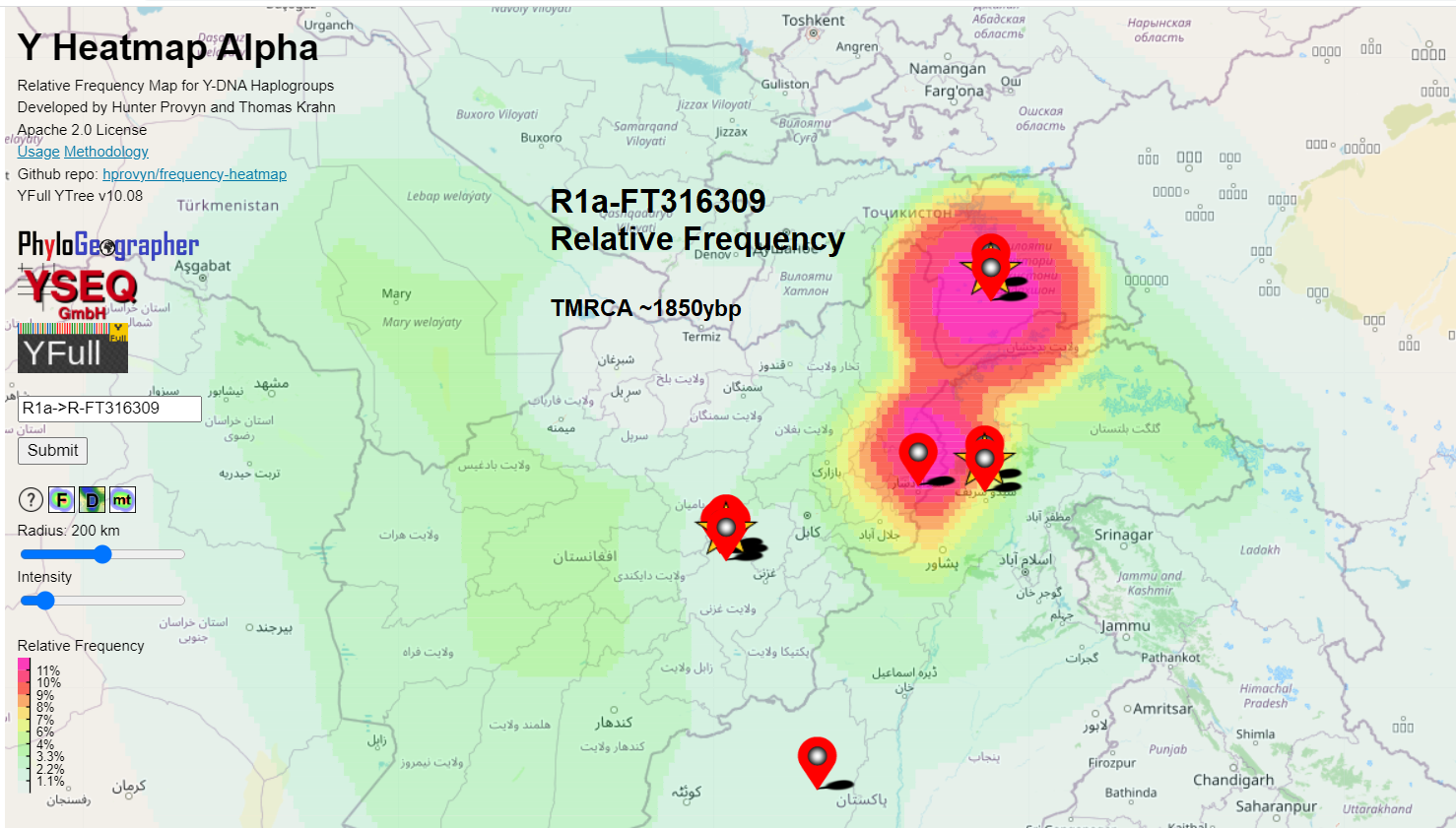 Phylogeographer and Heatmaps updated to YFull v10.08.00 – Mygrations